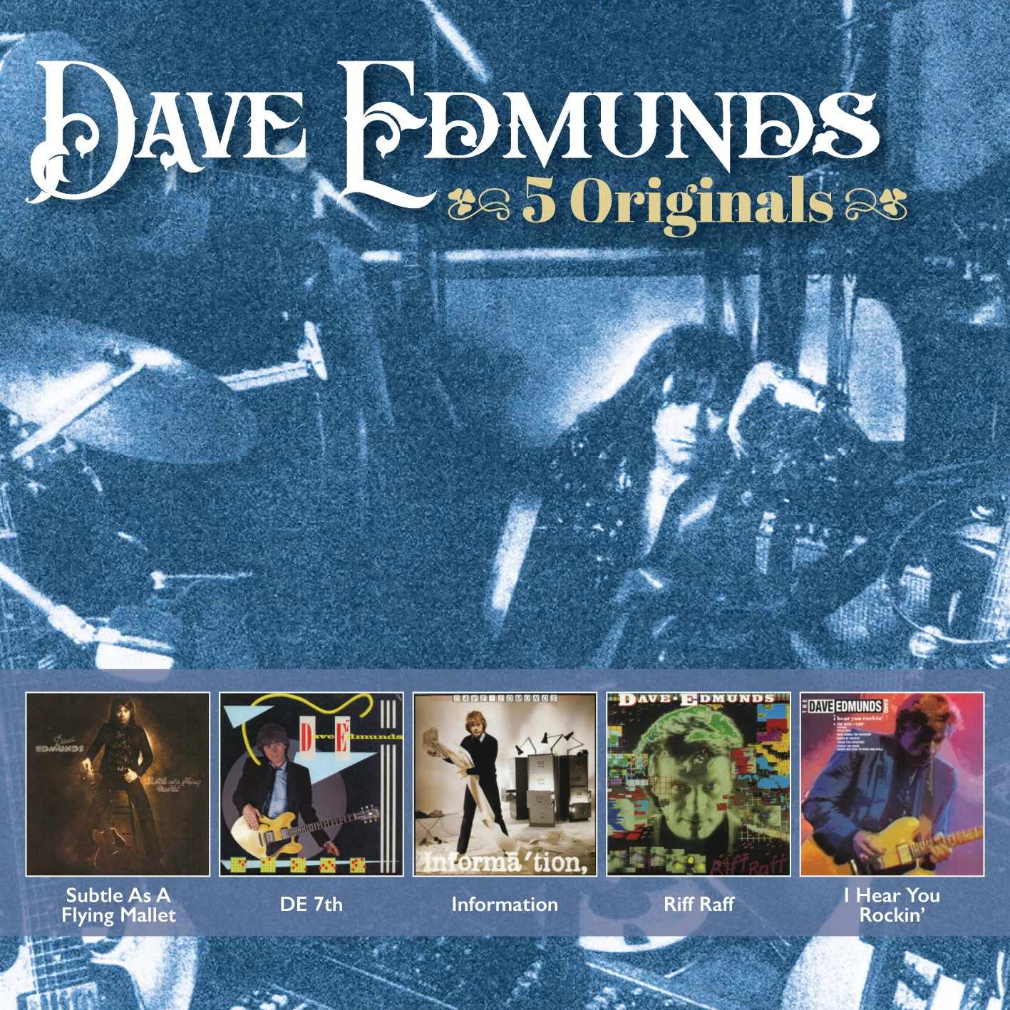 DAVE EDMUNDS – 5 Originals - Get Ready to ROCK!Get Ready to ROCK!